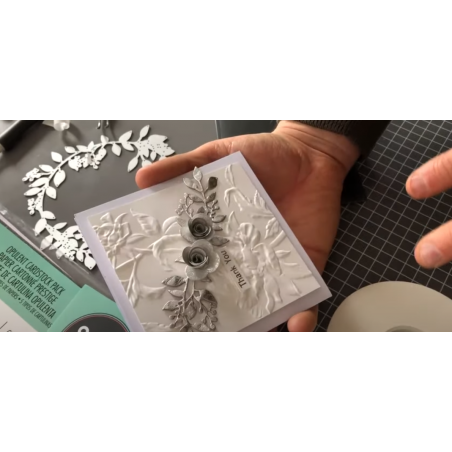 Troquel Delgado Corona Boda Sizzix Olivia Rose 6 Piezas